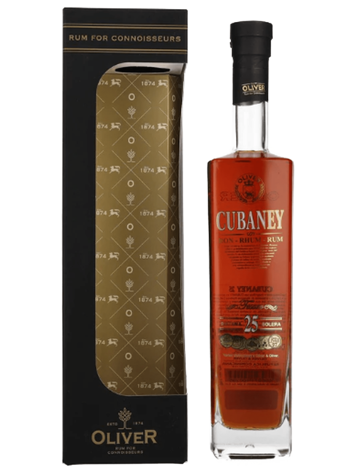 Ron Cubaney 25 år Solera Grand Reserve Tesoro XO Rom – Rombo